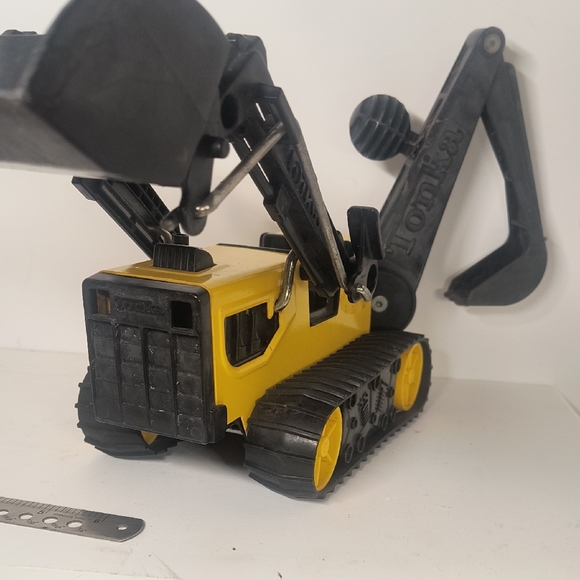 Tonka | Toys | Tonka Backhoe Excavator 999 Hasbro Front End Loader ...